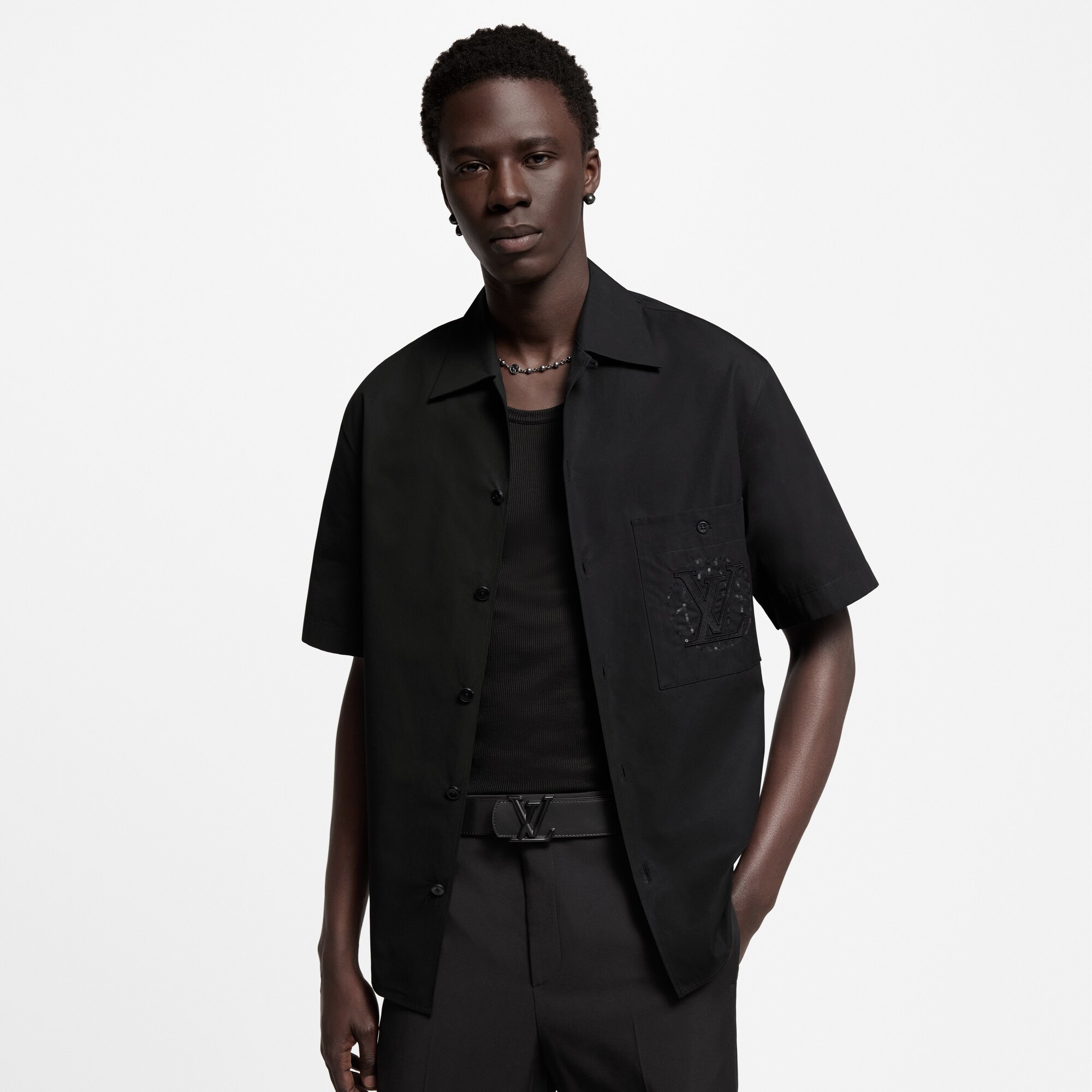 Cinturón reversible LV Dimension de 4 cm Lona Monogram Eclipse - Accesorios M8962Q | LOUIS VUITTON